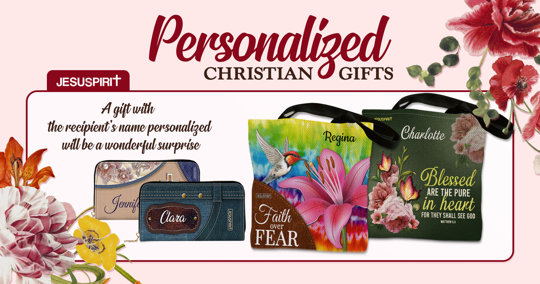 Personalized Christian Gifts | Bible Verse Gifts | Jesuspirit