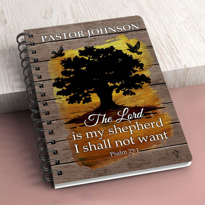 Thank You Pastor | Personalized Spiral Journal JSSJHLT1586TA – Jesuspirit