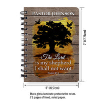 Thank You Pastor | Personalized Spiral Journal JSSJHLT1586TA – Jesuspirit