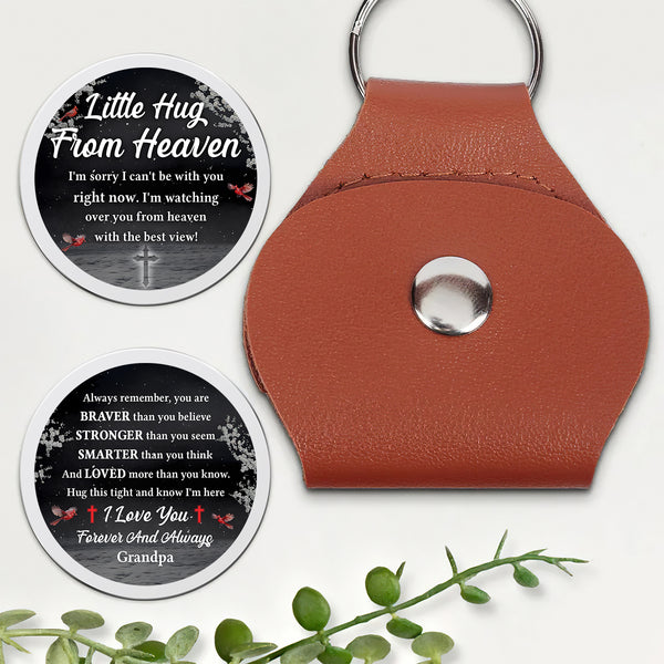 Gift For Family - A Little Hug From Heaven - Personalized Pocket Hug ...