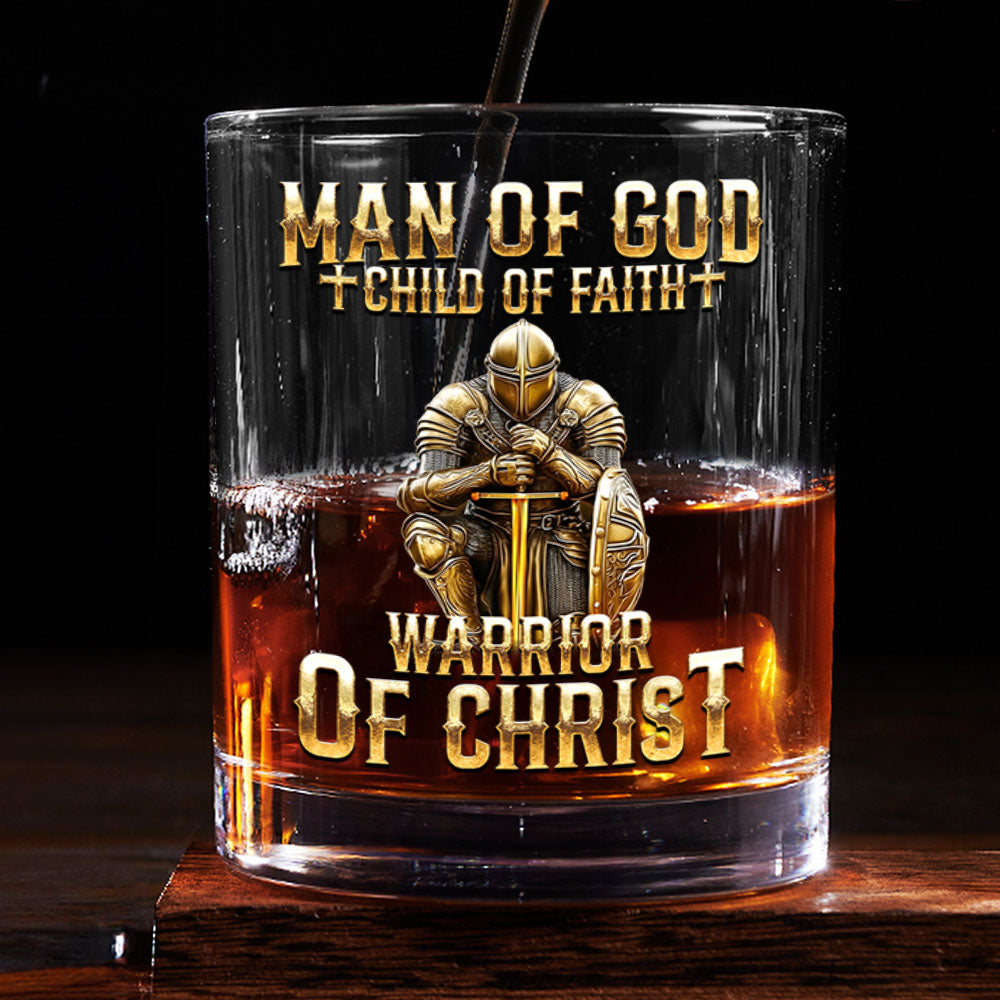 Man Of God | Personalized Round Whiskey Glass – Jesuspirit