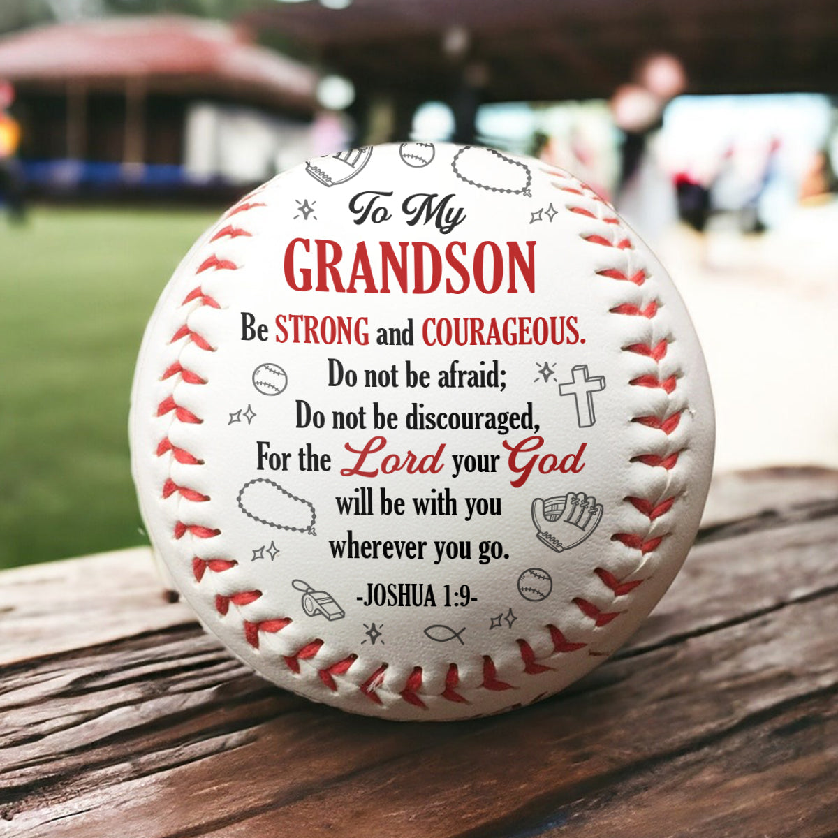 Baseball Prayer | Personalized Baseball Ball – Jesuspirit