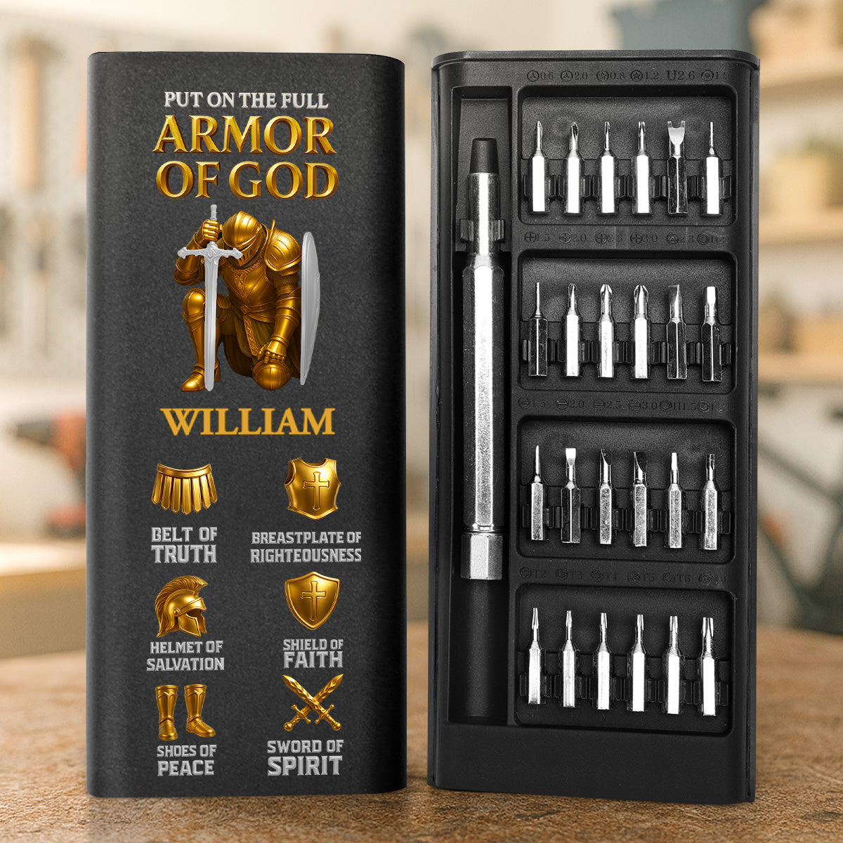 Armor Of God | Personalized Screwdriver Set – Jesuspirit