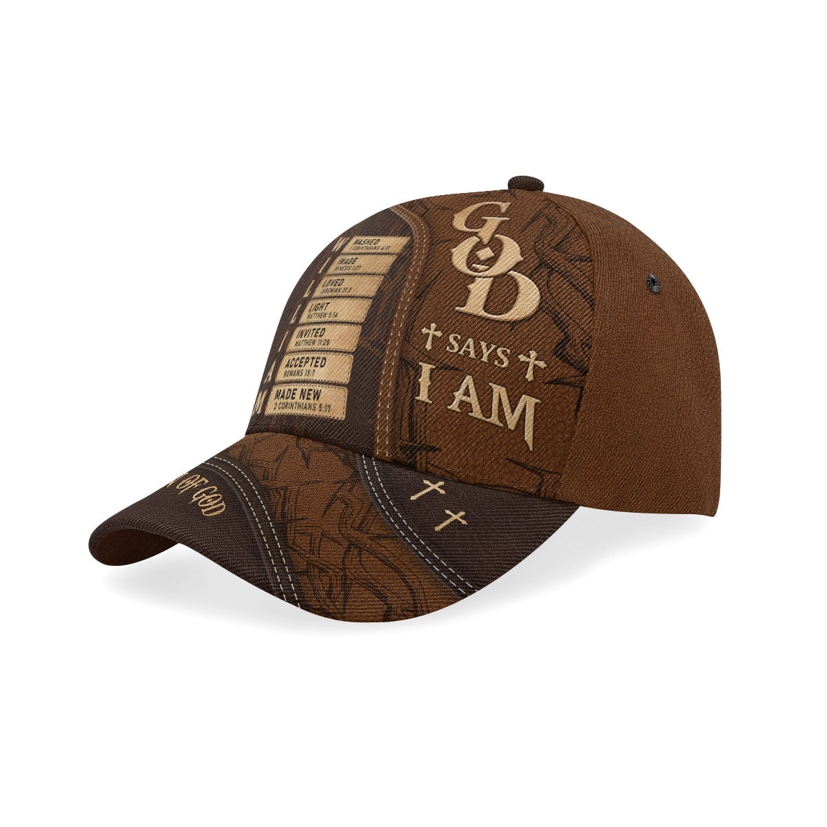 Man Of God | Personalized Classic Cap – Jesuspirit
