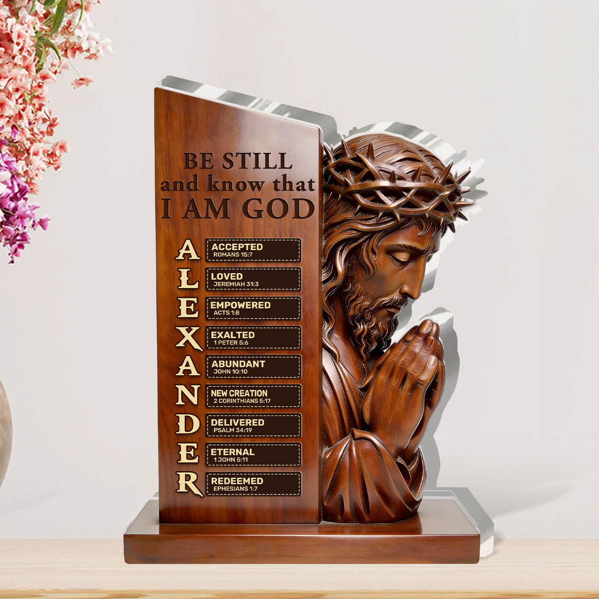 Acrylic Plaque – Jesuspirit