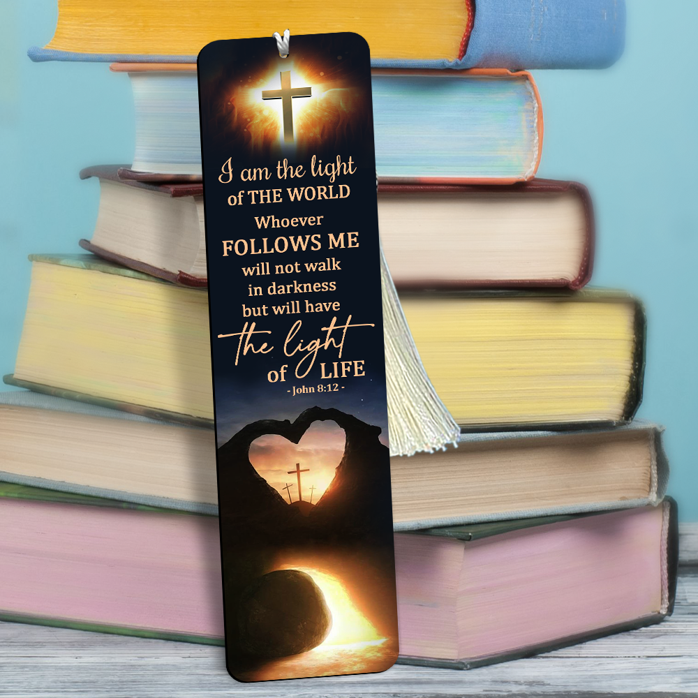 I Am The Light Of The World - Awesome Personalized Wooden Bookmarks MH ...