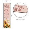 Must-Have Personalized Wooden Bookmarks - Love The Lord Your God With ...